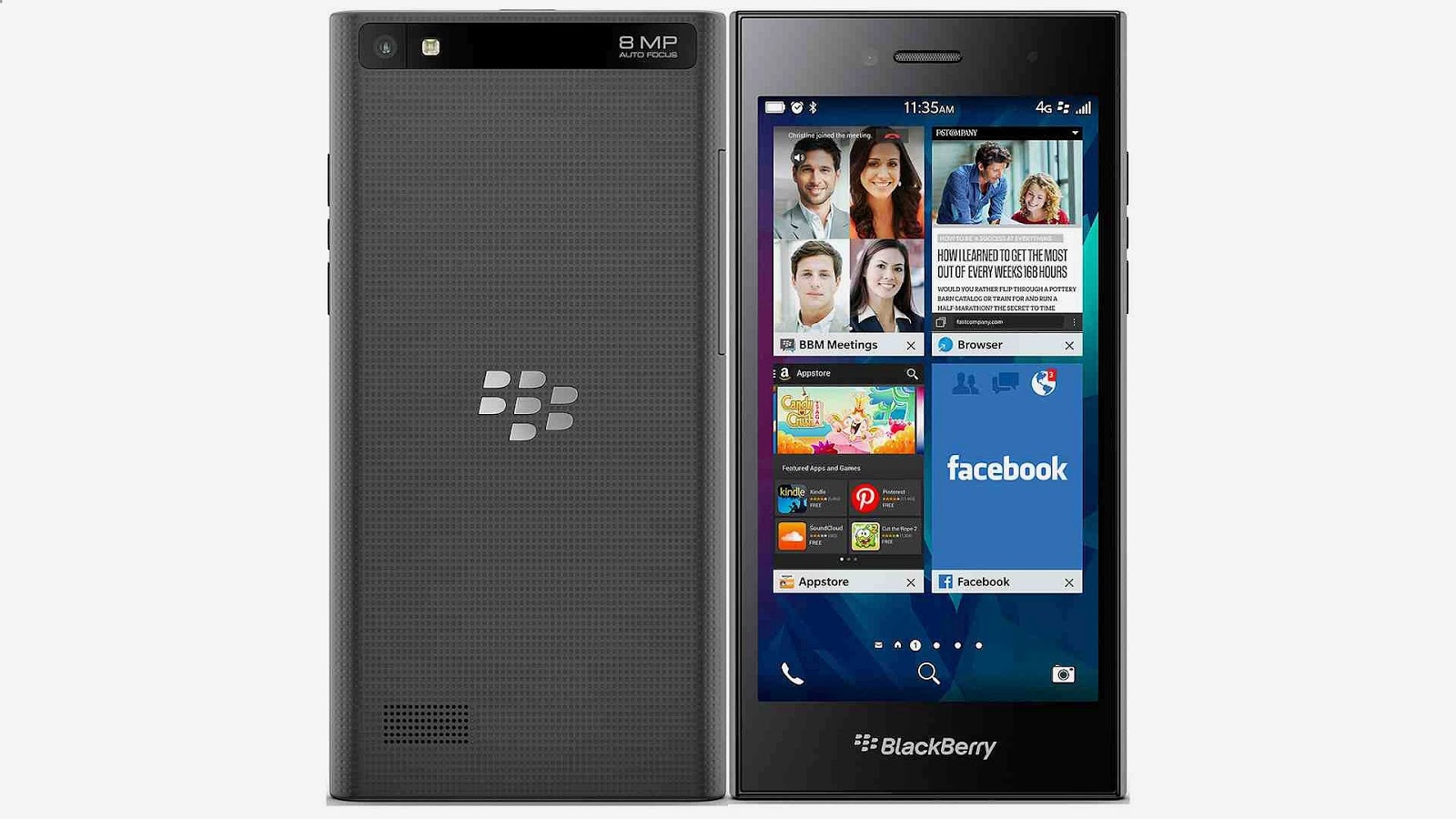 Kelebihan, Kekurangan, Harga, Spesifikasi Hp Blackberry Leap - Spekphone
