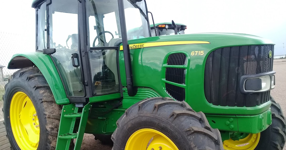 MAQUINARIA AGRICOLA INDUSTRIAL: Tractor John Deere 6715 129hp 4x4 ...