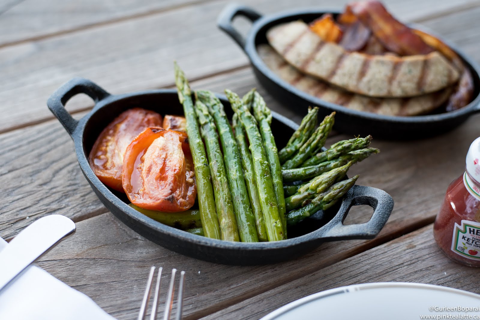 Pink Tea Latte: Four Seasons Resort Whistler Balcony Breakfast