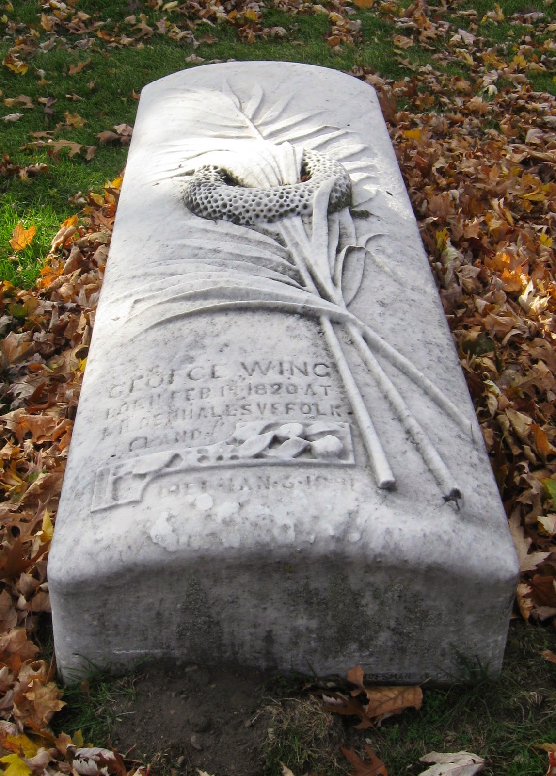 Under Every Tombstone: AN ENGLISHMAN COMES TO CHICAGO - George Wing