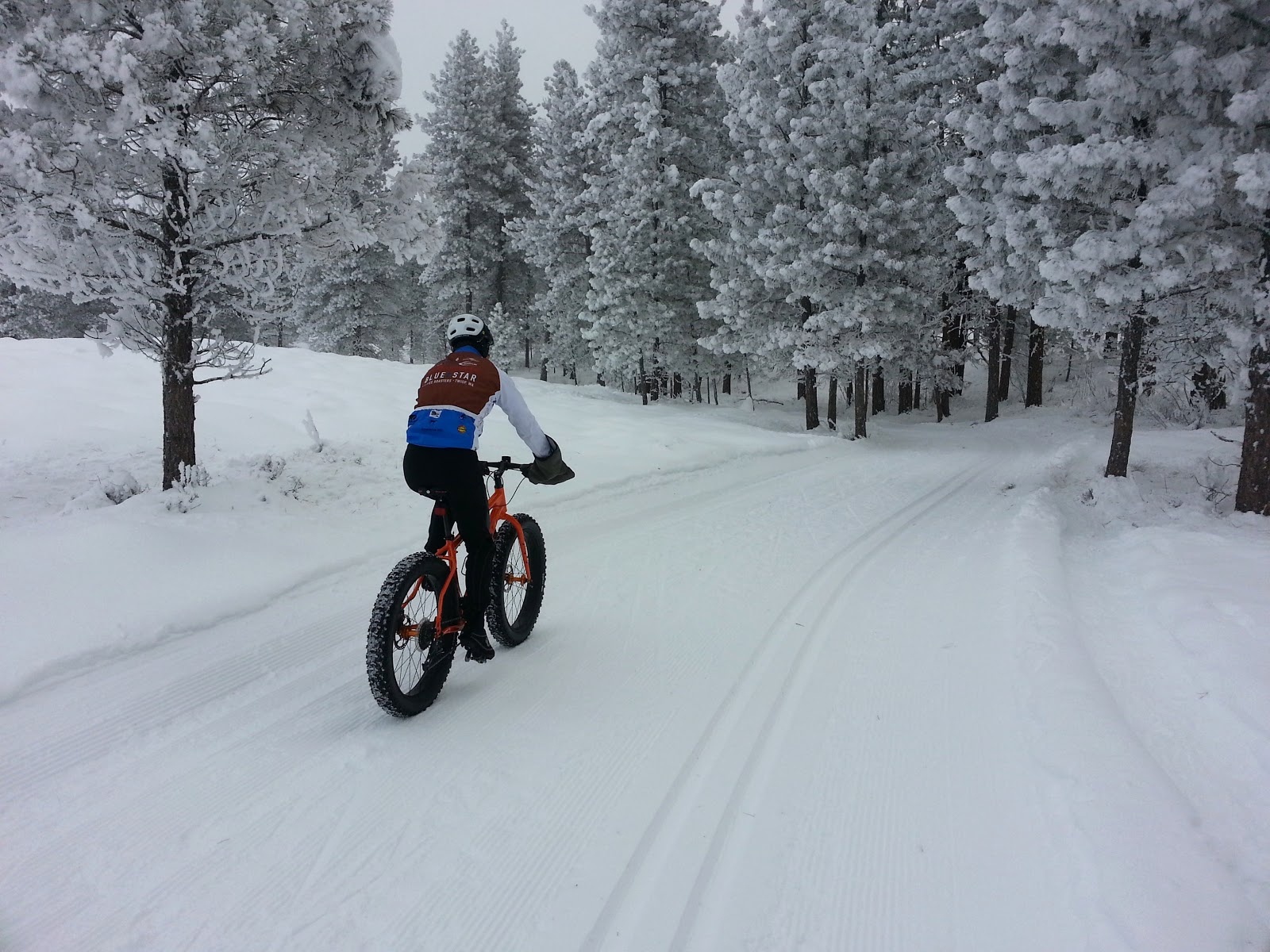 Mike McQuaide: SNOW-BIKING STORY HITS SEATTLE TIMES (OUCH!)