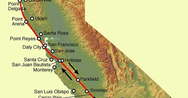 Sesar San Andreas Patahan Legendaris di California