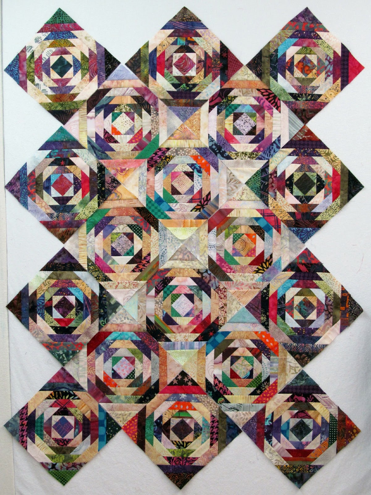 Exuberant Color : Diagonal layout.............