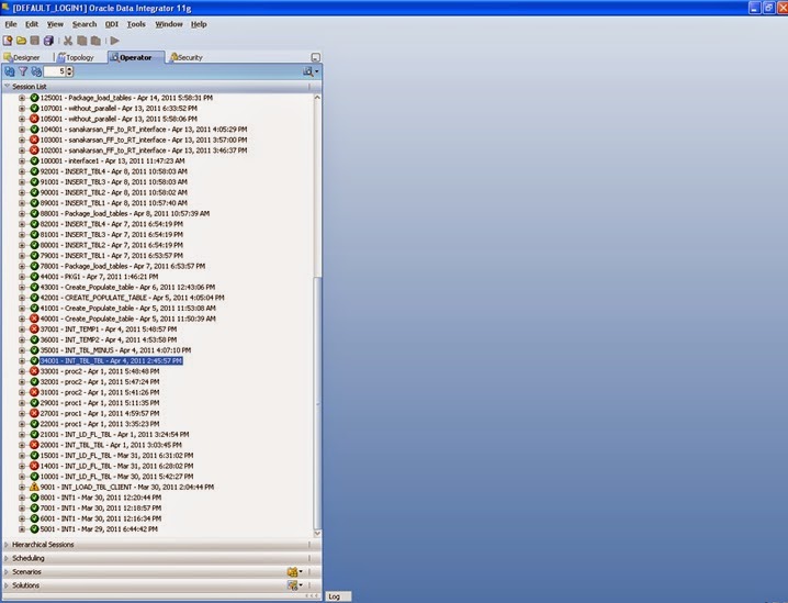 Akash Apps DBA corner: Oracle data Integrator Tutorial --- Part 2 -- (Repositories)