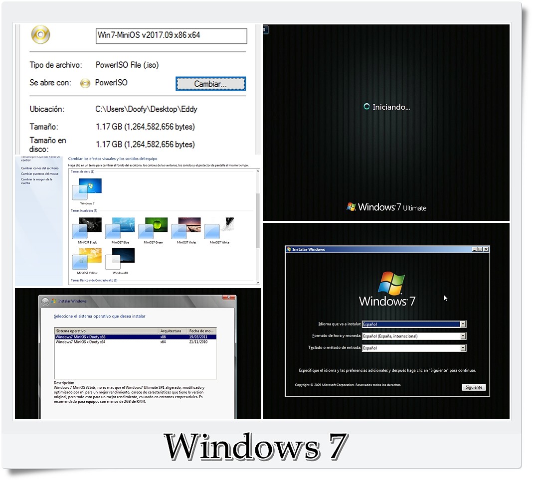 MEGAPOST Windows MiniOs 2017 Noviembre | PCsencilla