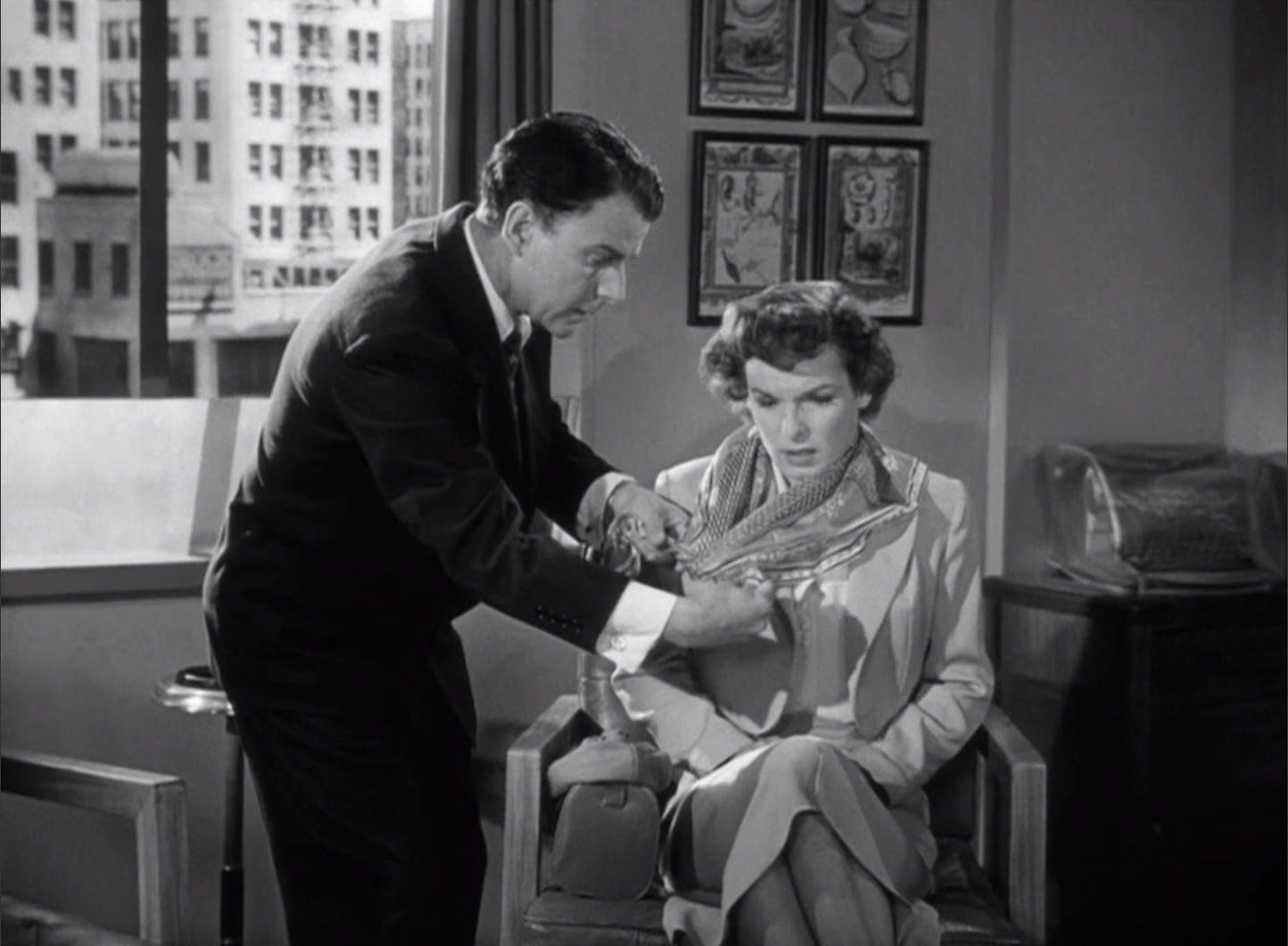 Noirsville - the film noir: The Scarf (1951) Mojave Noir