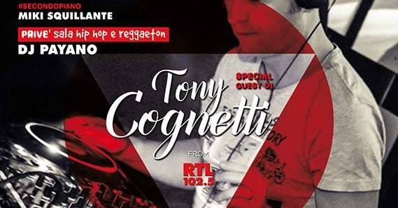 Discoteca La Rocca Gold: Tony Cognetti @ La Rocca