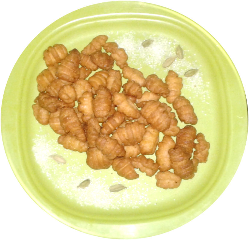 Sweet Shells / Gavvalu | With Fork - Special Desi Recipes - Indian ...