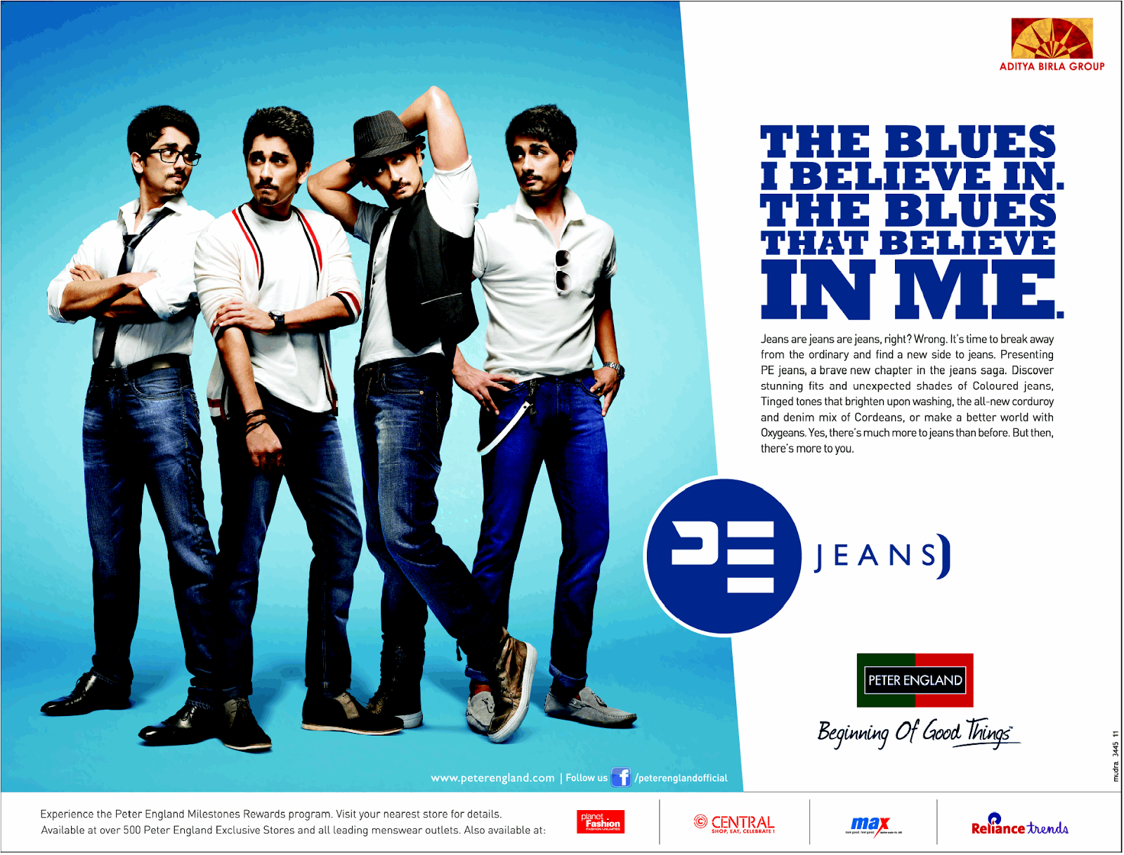Peter England | Sidharth | Beginning of Good Things | I Luv Ads