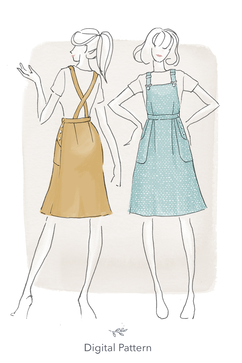Pattern Review: the Pippi Pinafore by Jennifer Lauren Handmade (with ...