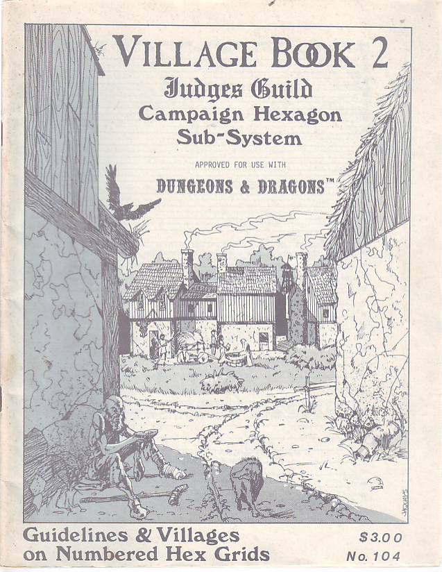 Quag Keep: Judges Guild: Village Book 2 (First Printing)