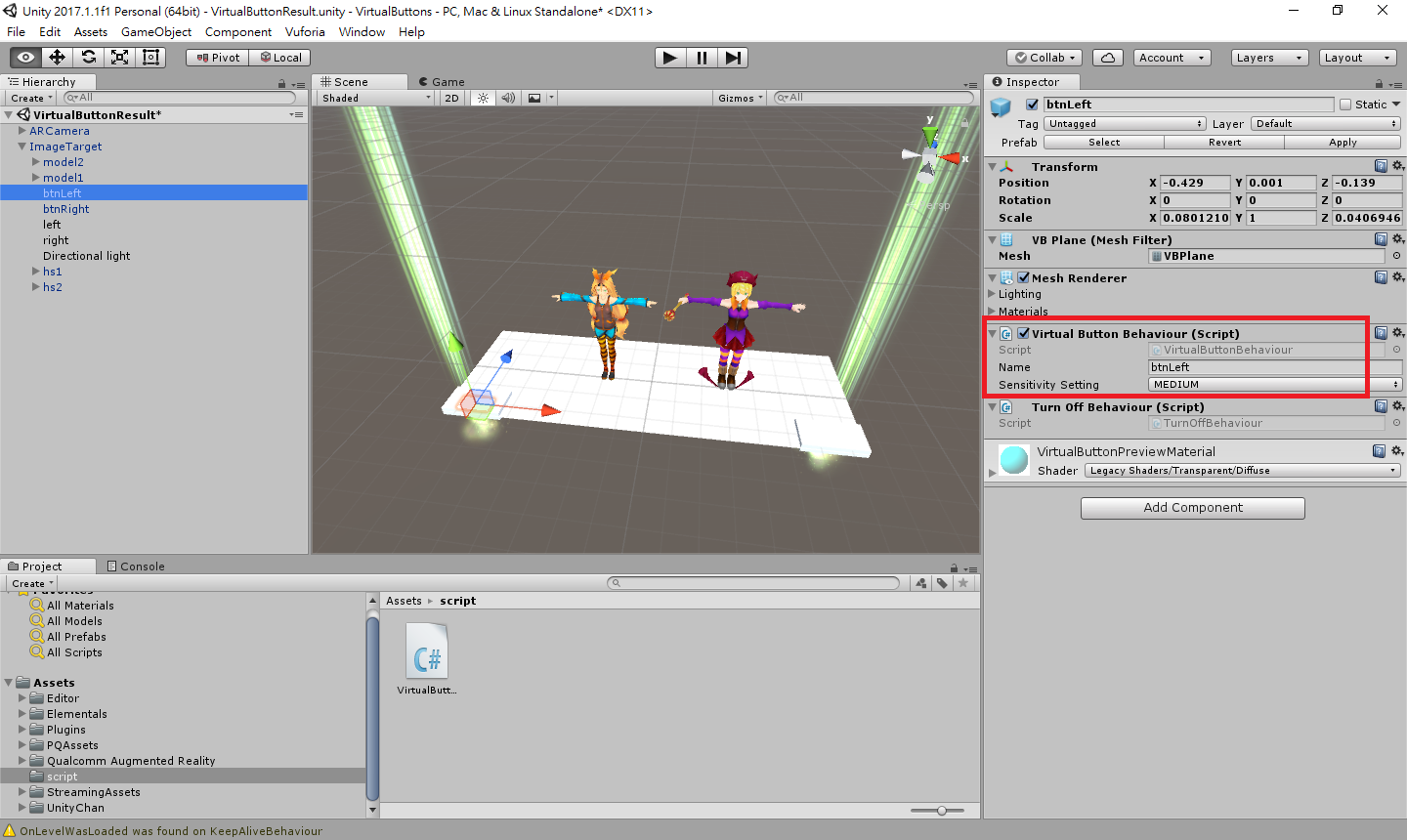 智慧生活科技專業社群: 擴增實境的虛擬按鈕(Augmented Reality Virtual Buttons)