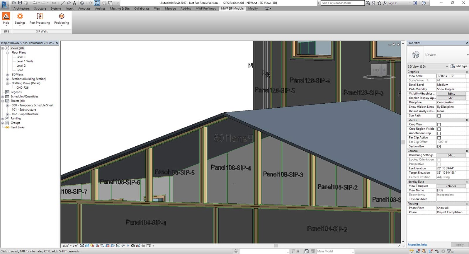 Revit Add-Ons: MWF SIPs – Automatically Layout Your Structural ...