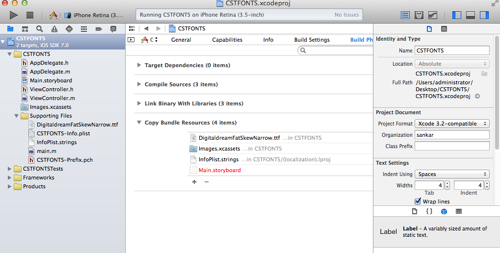 iOSTruths: How to Add Custom Font in iOS - Objective C iOSTruths: How to Add Custom Font in iOS - Objective C