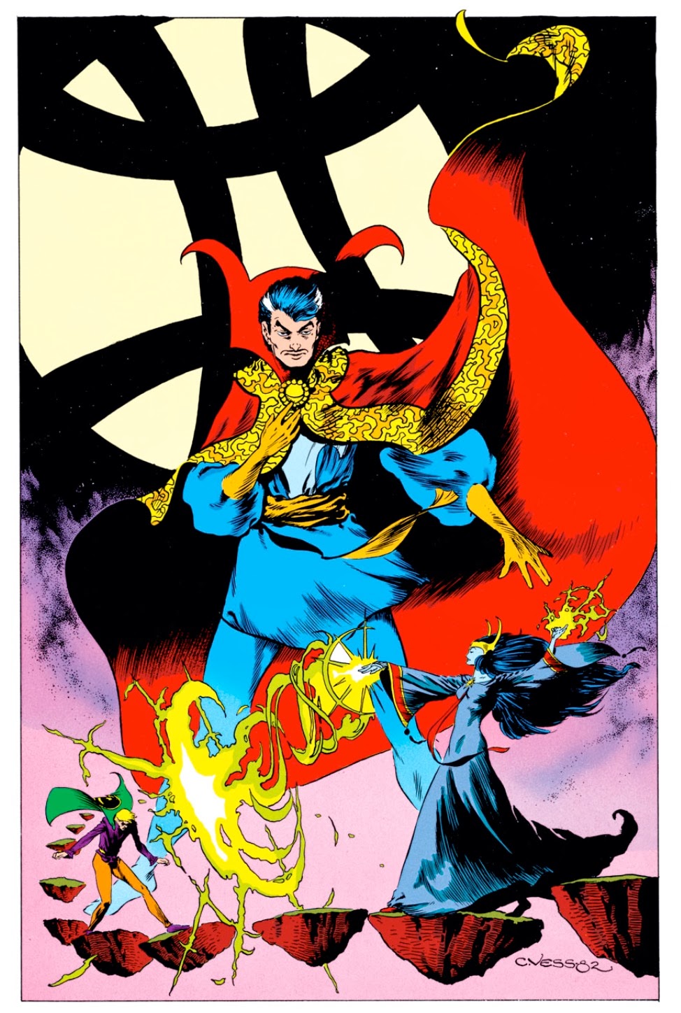 Marvel Comics of the 1980s: 1982 - Doctor Strange by Charles Vess