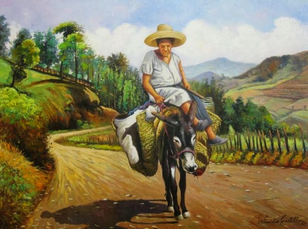 El arte es su máxima expresión : Paisajes Dominicanos al Óleo, Realismo ...