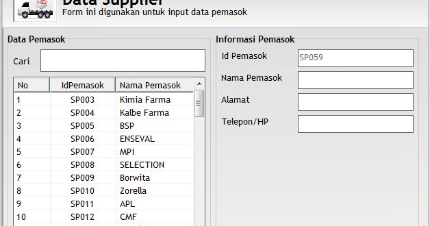 Aplikasi Input Data Dengan Visual Basic Part Ii Rajacodingid 
