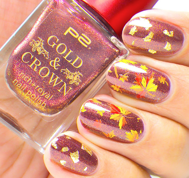 cubbiful: Maple Tree Leaves - Fall Nail Art
