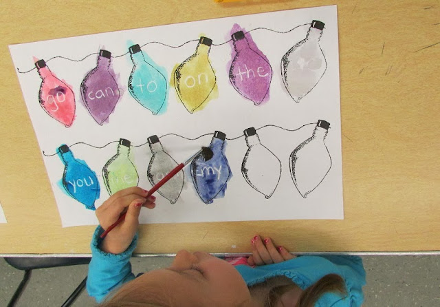 Kindergarten: Holding Hands and Sticking Together: Christmas Lights and ...