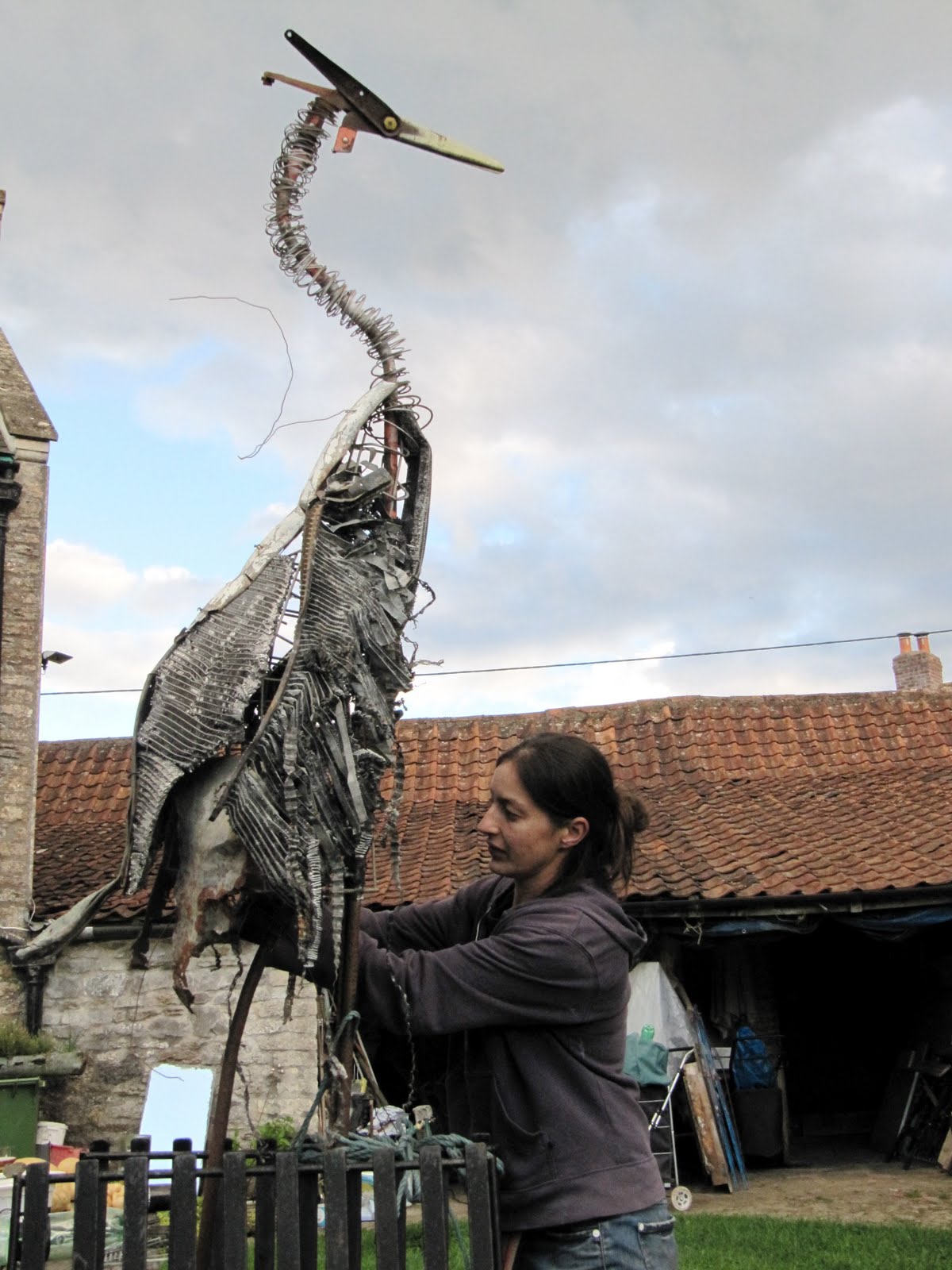 SCRAPTORS SCULPTURE GROUP: August 2011