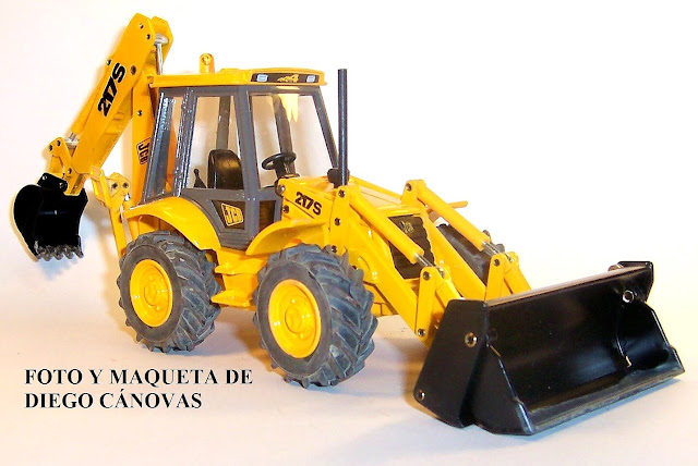Maquetasdiego: 🚜👉 JCB 217S | RETROEXCAVADORA | MAQUINARIA PESADA | JBC ...