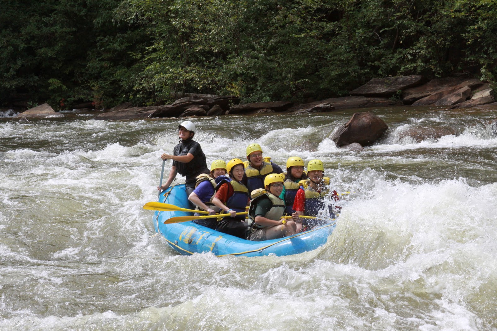 Huntsville Area CIEE Events: WHITE WATER RAFTING ON THE OCOEE