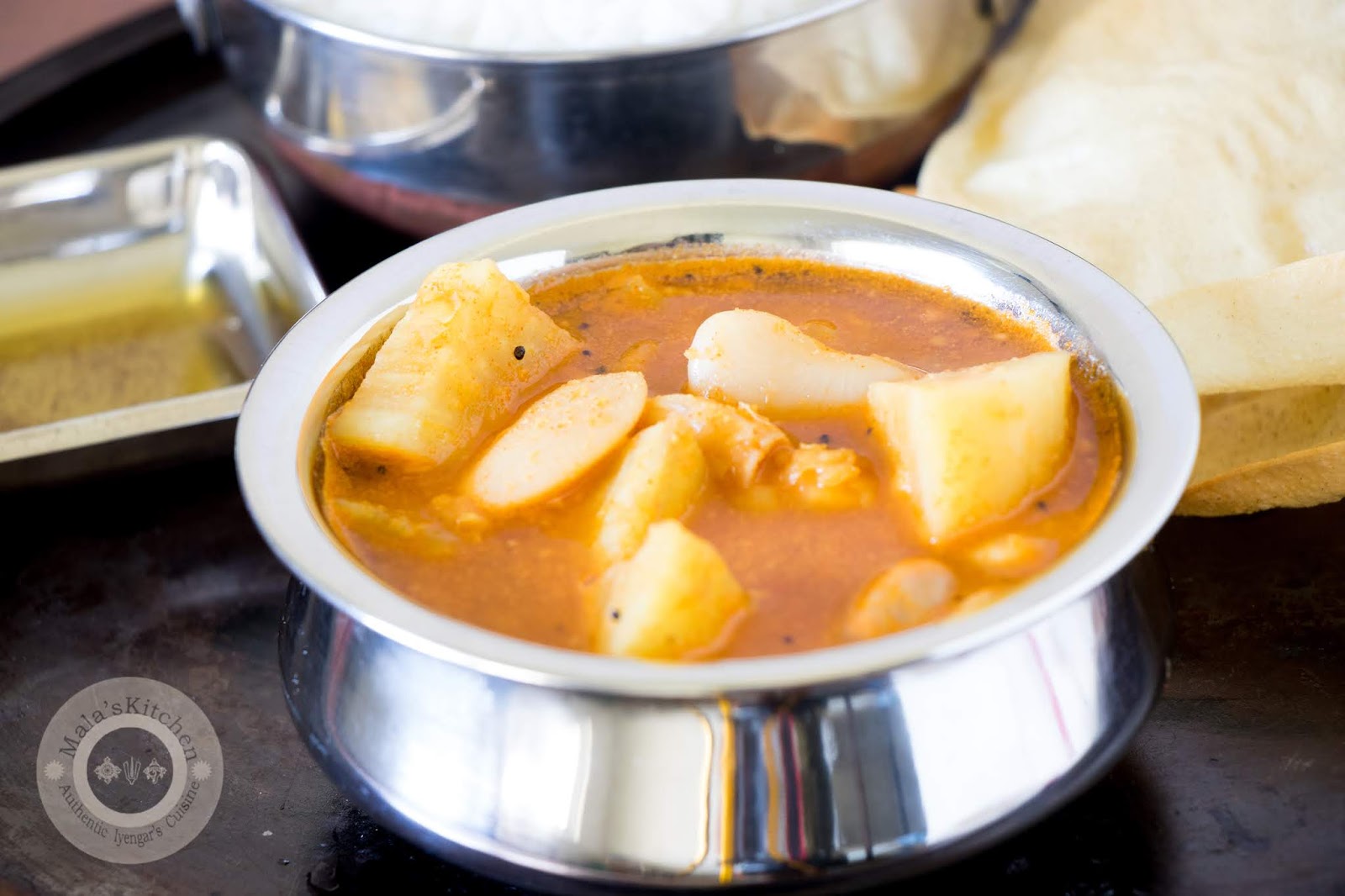 Sihi Genasu Sambar | Sweet Potato Sambar - Malas-Kitchen