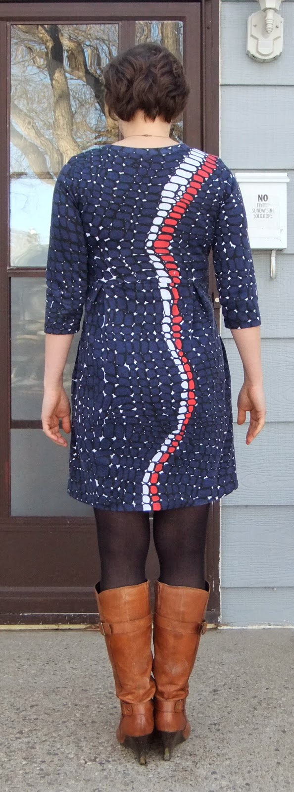 Trumbelina Sews: Pattern Testing the Winter Street Dress