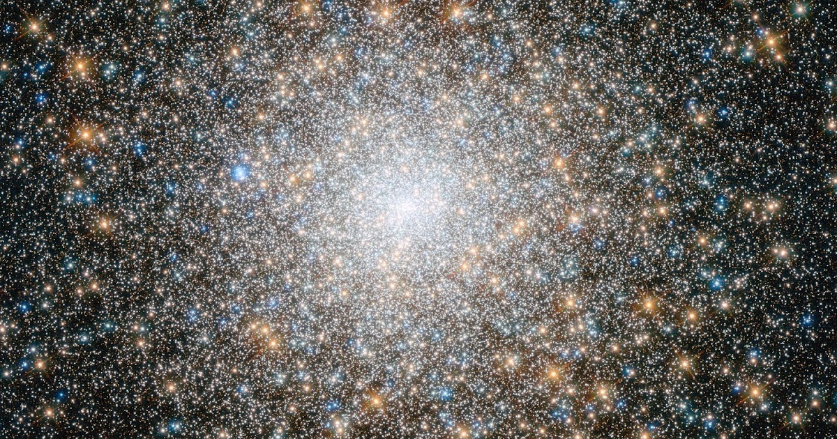 Hubble image of star cluster Messier 15 | Earth Blog