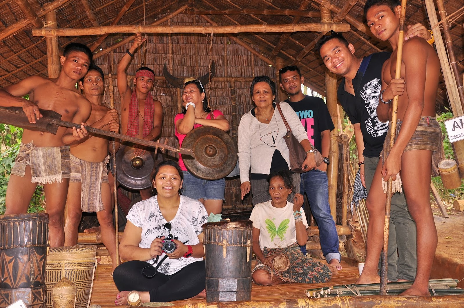 Bintot's Safari Ride: Palawan 2014 Tribal Village