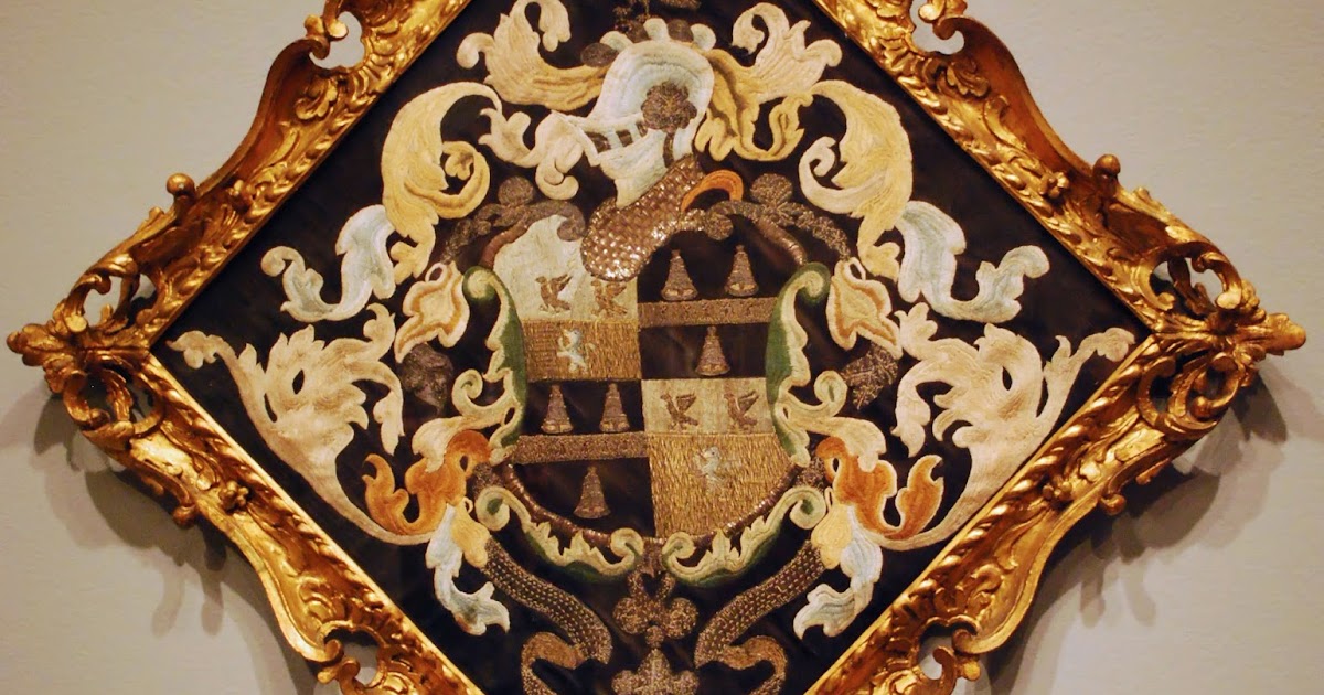 Heraldry: American Colonial Heraldic Embroidery