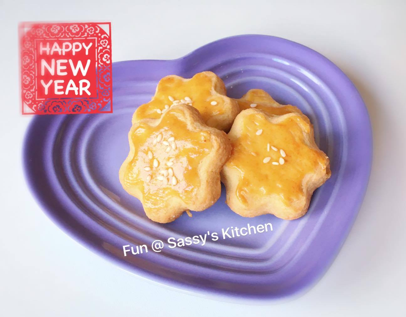 Plate & Palate: Salted egg yolk cookies by Angela Seah Thulin