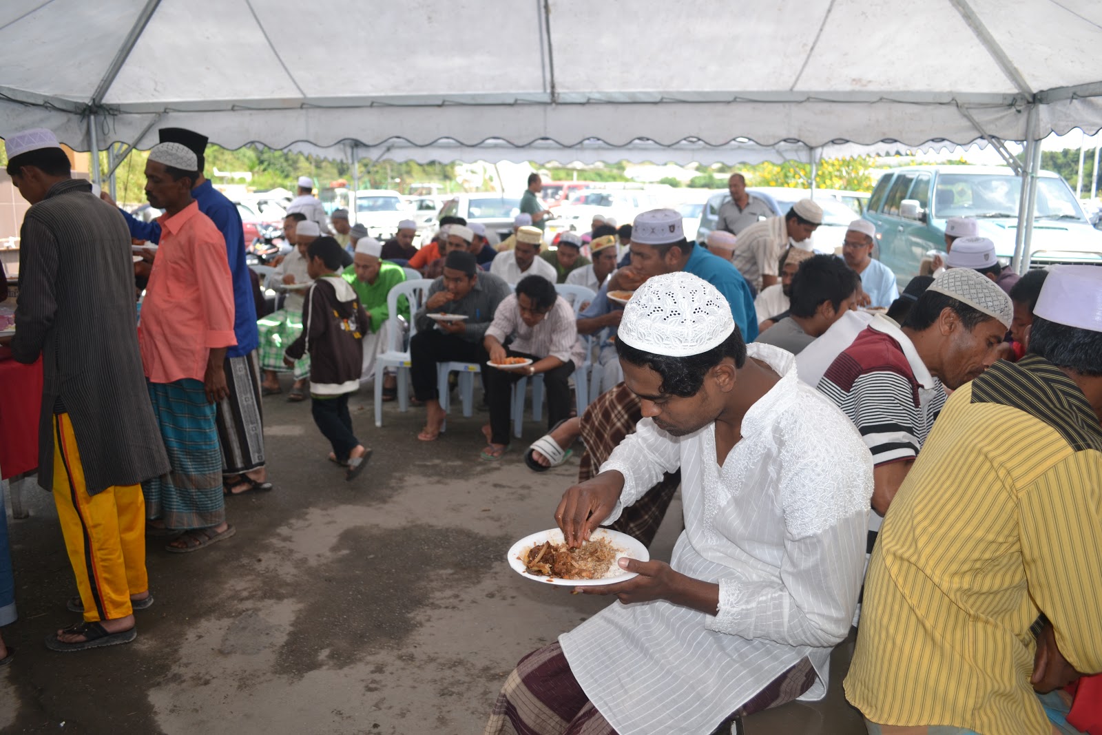 MUKIM ULU TELOM CAMERON HIGHLANDS: Jamuan Bersama Penduduk Kg. Raja