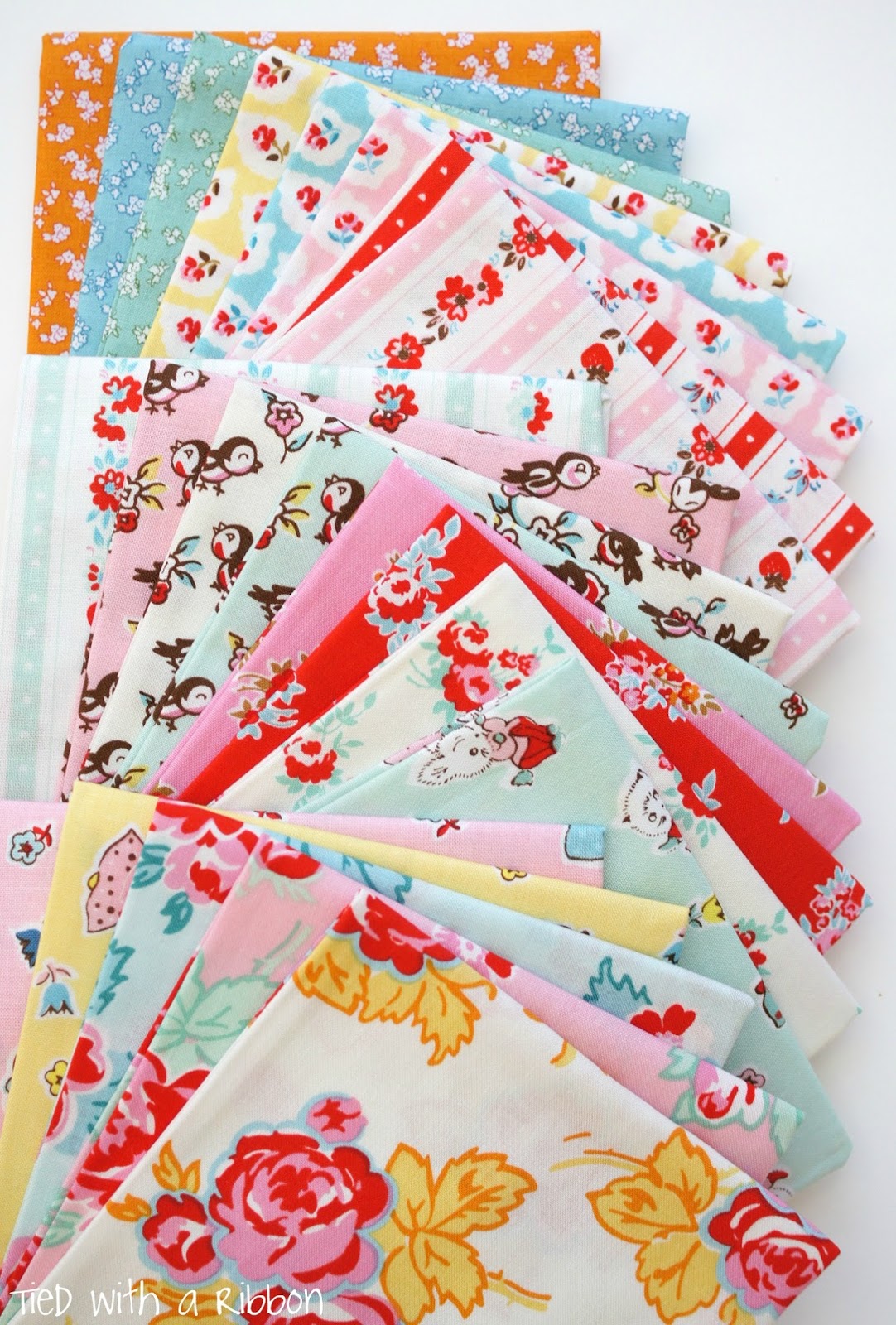 Tied with a Ribbon: Vintage Cotton Reel Mini Quilt - New Pattern