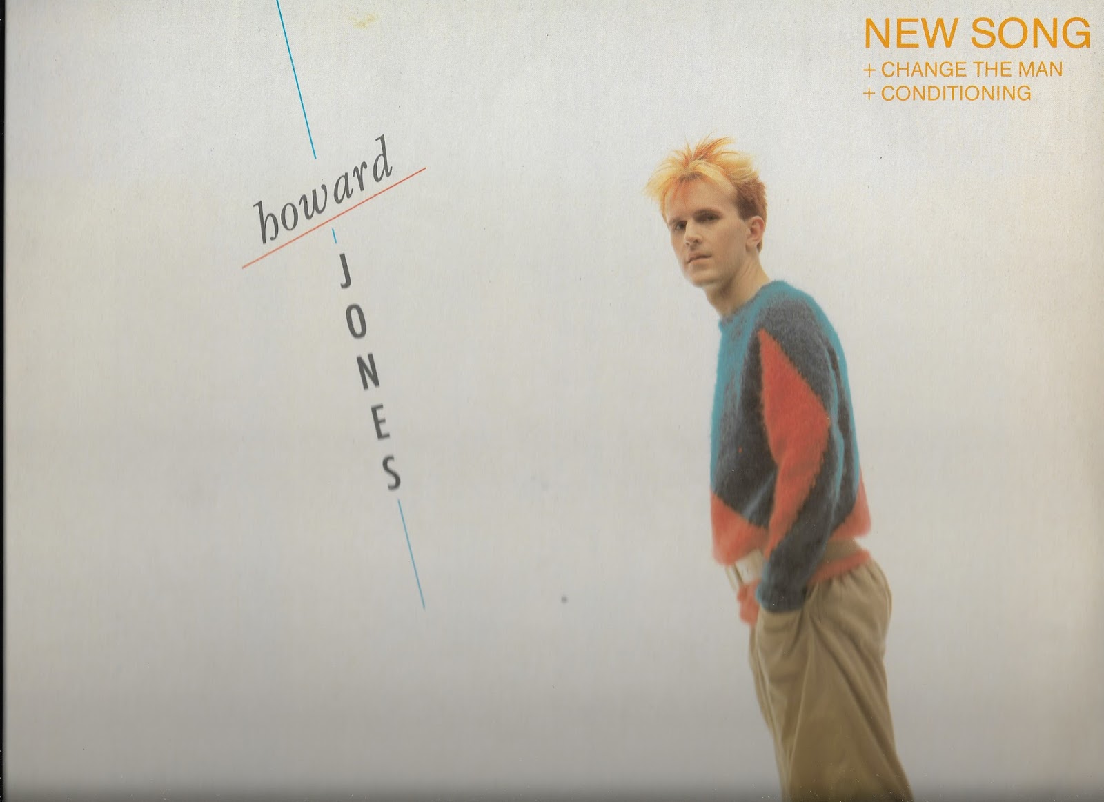 MEDUSABOY: Howard Jones - New Song ( 12" Inch Mix U.K.)