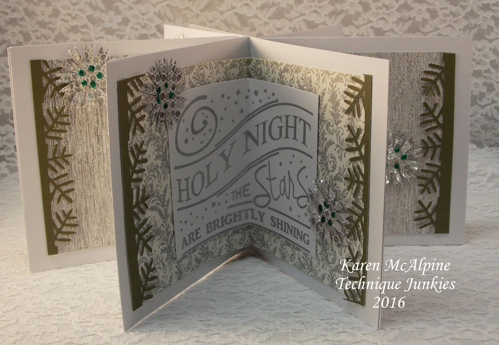 Dreaming and Creating: Star Book Decoration with Technique Junkies