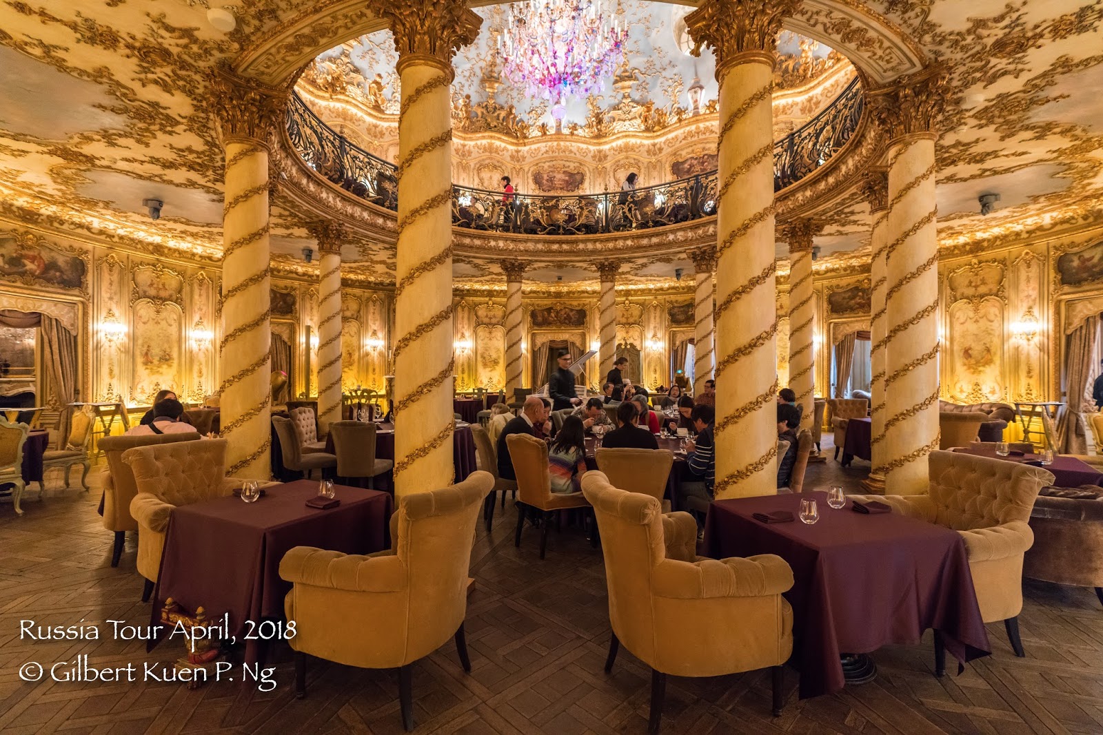 伍權彬：攝影遊蹤篇 PHOTO-TOUR: RUSSIA TOUR 2018: MOSCOW (Turandot Restaurant 1-2)