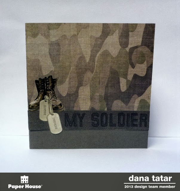 Military Card Set - Paper House Productions