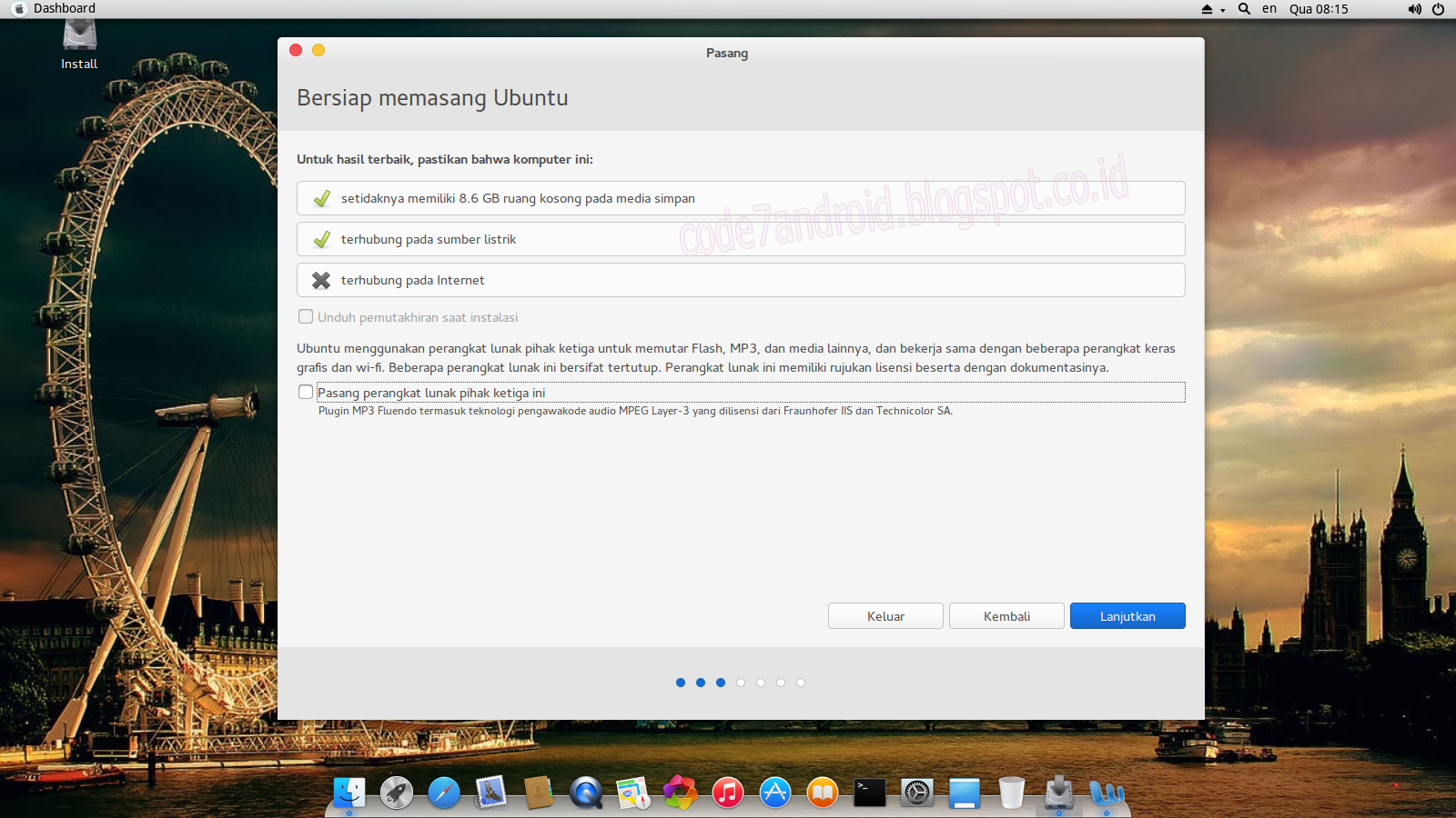 Tutorial Install Os Gmac Linux Ubuntu ( Os linux dengan tampilan Mac ...