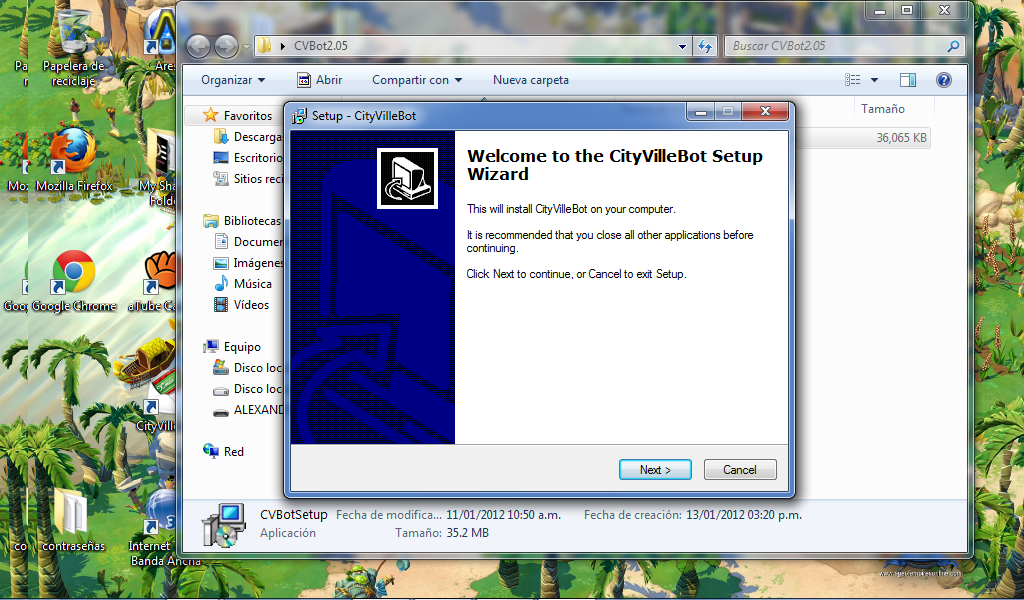 adiccion cityville: Tutotial descargar e instalar cvbot 2.05