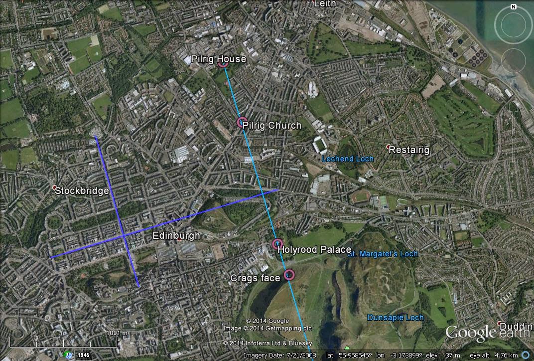 phi-latitude: Part 3. Edinburgh grid contd.