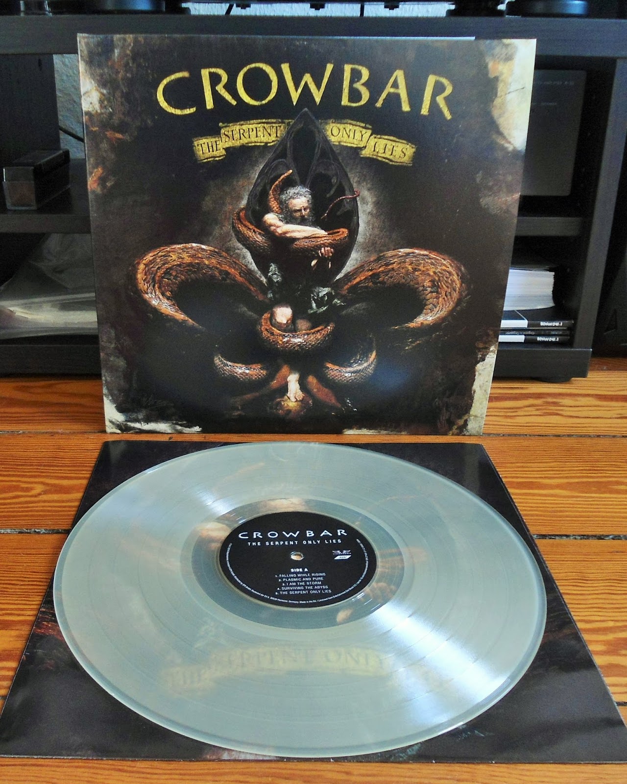 hardcore/metal vinyl: crowbar - the serpent only lies