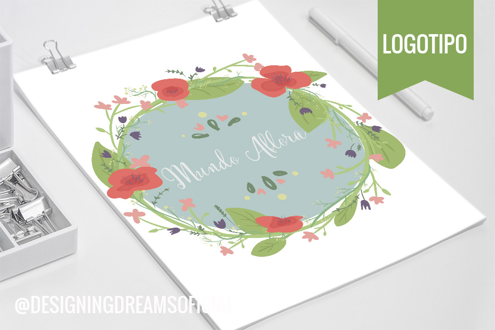 Logotipo para Munfo Aflora - Cantinho do blog