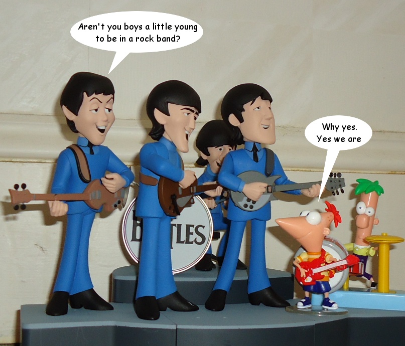 Ninja Pirate reviews: Phineas and Ferb action figures