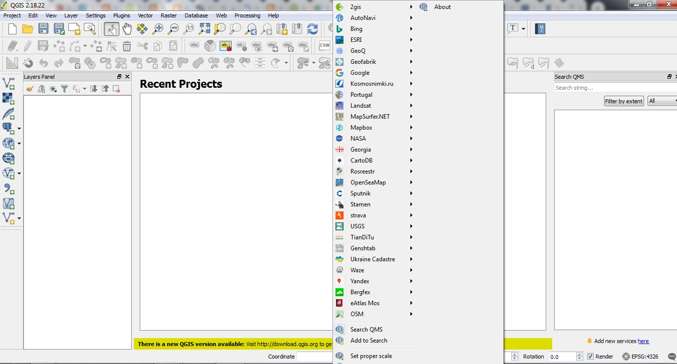 Basemap in QGIS [Google & Bing] ~ GIS Area