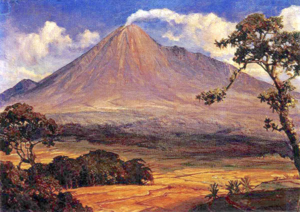 GUNUNG MERAPI BY BASOEKI ABDULLAH