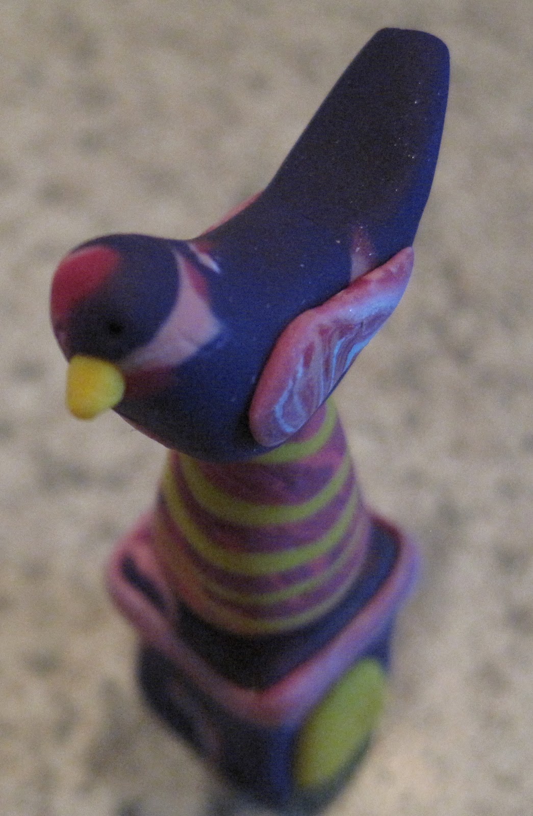Angela Anderson Art Blog: Polymer Clay Birds & Houses - After School Art