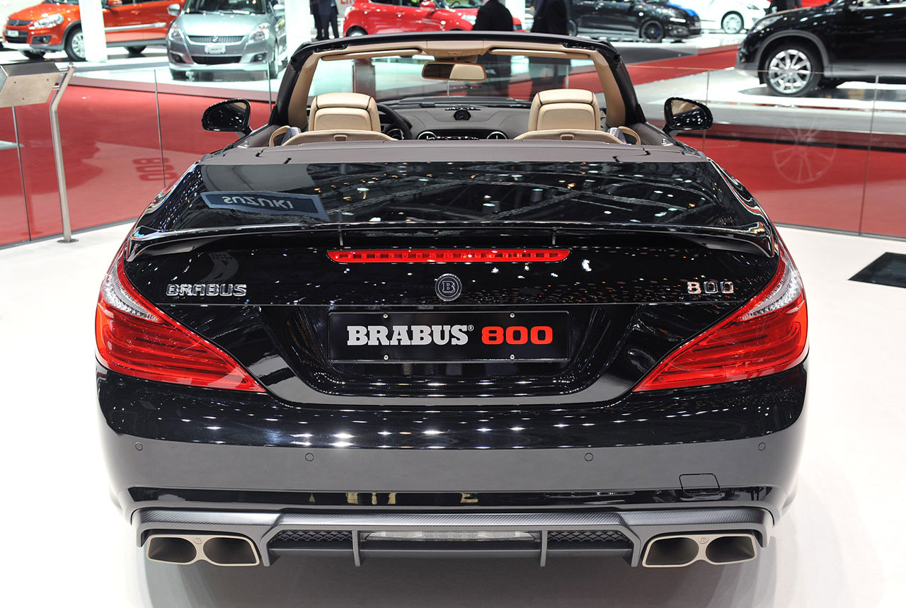 Autoblog: Brabus 800 Roadster is a power-mad aristocrat