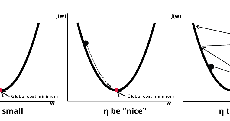 The role of Learning rate in Gradient Descent
