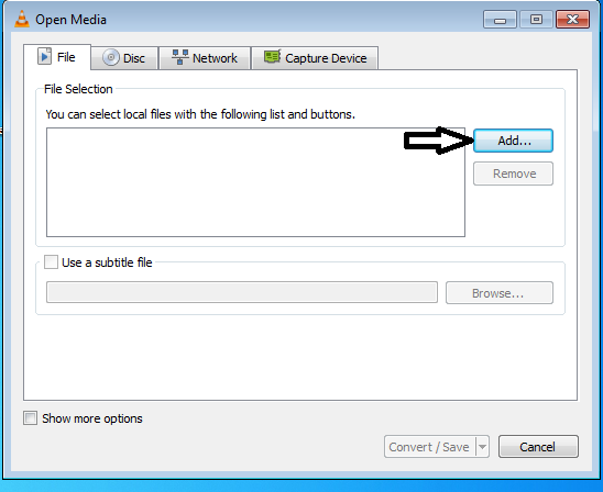 How to Convert any video file type using VLC Media Player